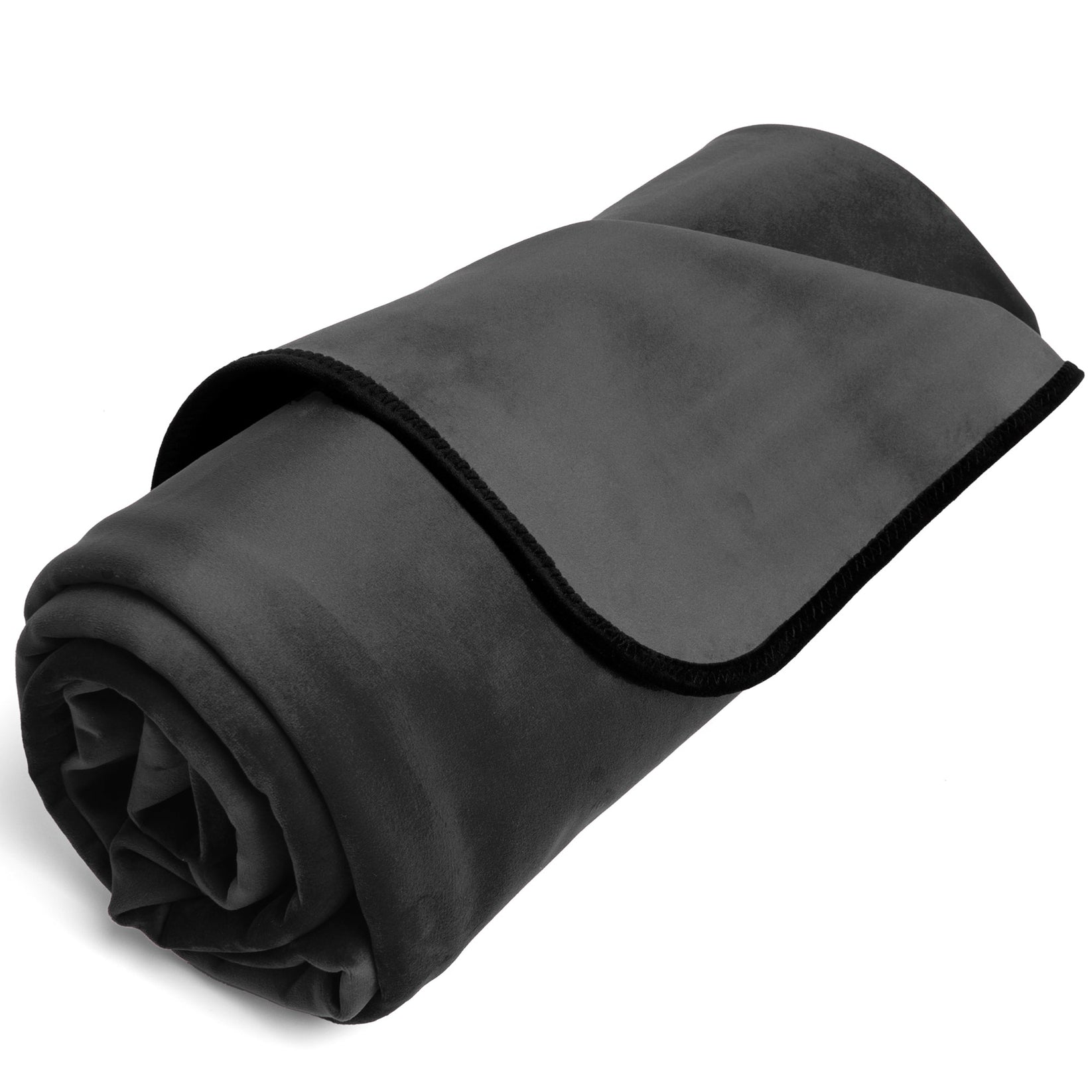 Liberator Fascinator Throw Mini - Black Microvelvet | PlayLoveToys