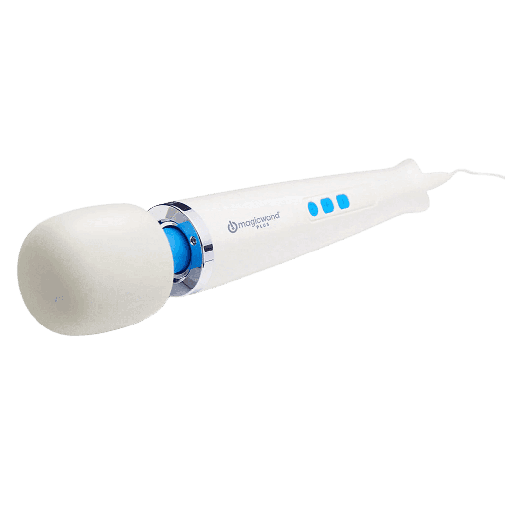 Magic Wand Plus Corded Vibrator - Variable Massager | PlayLoveToys